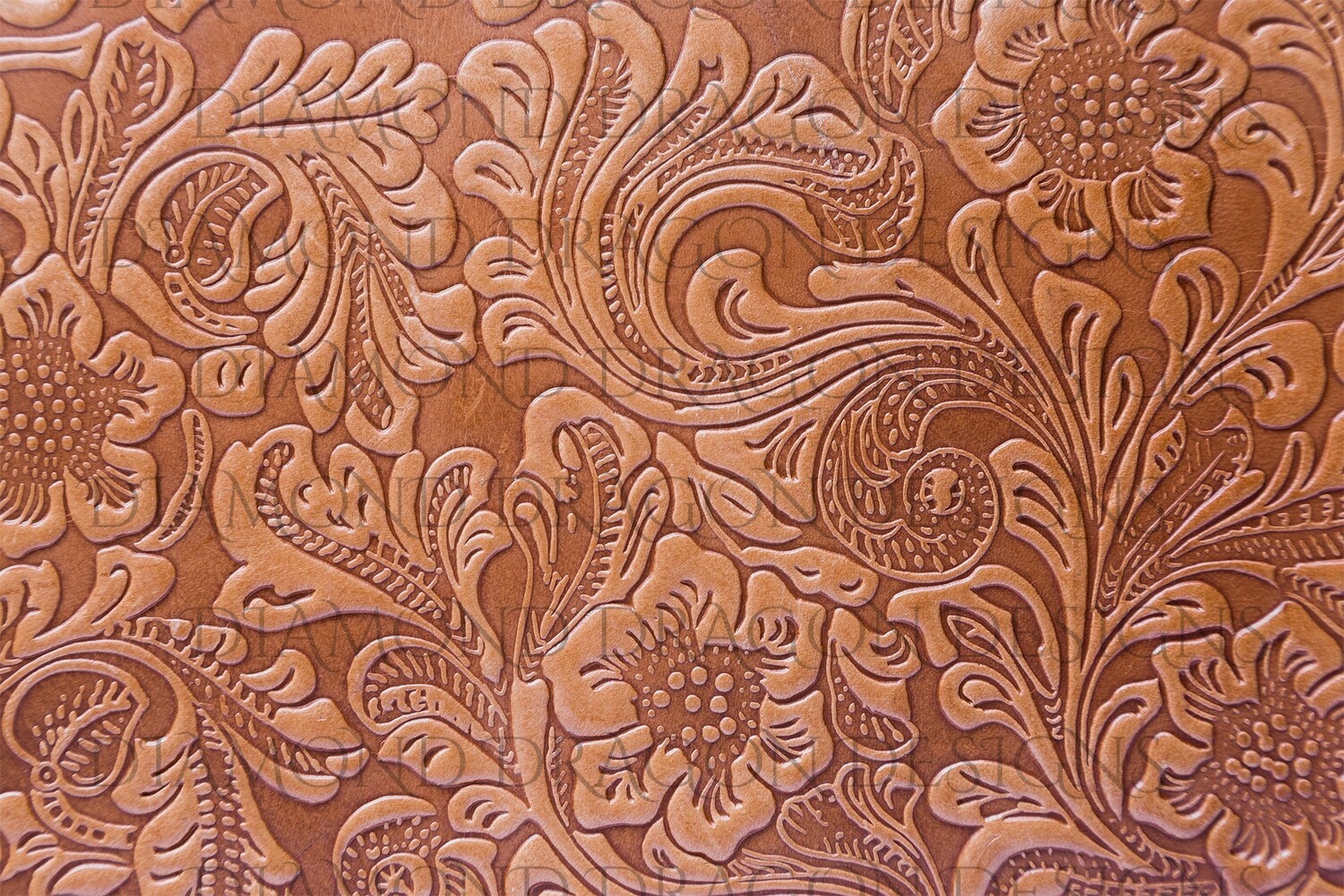 Tooled Leather Background