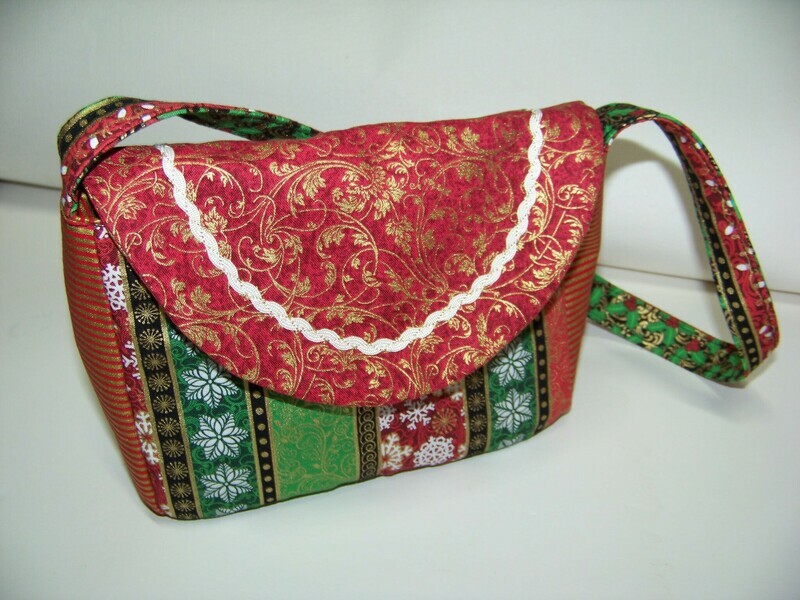 Child's Christmas Purse-easy sewing pdf pattern and Tutorial with ...