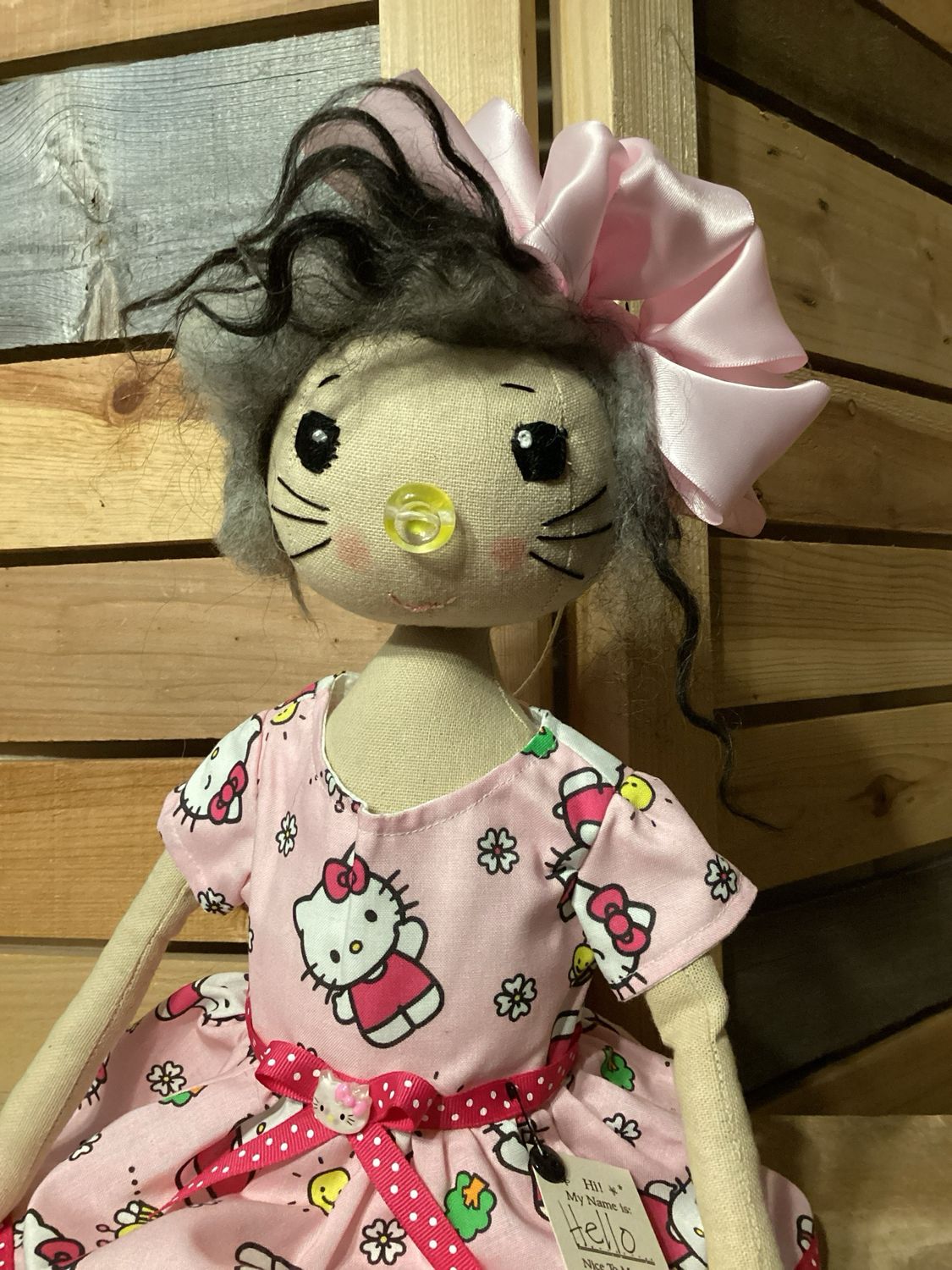 Hello Kitty Inspired Doll ~ OOAK ~ Hello