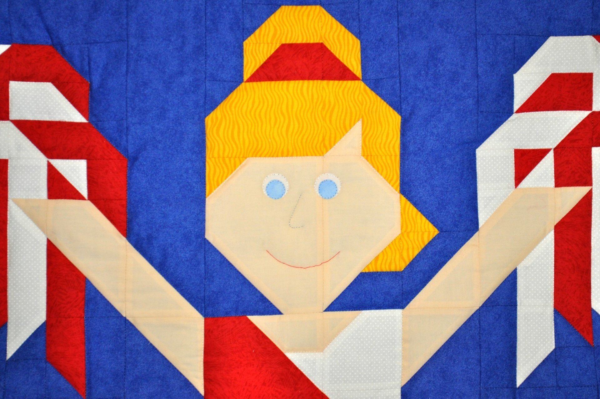 Cheerleader Quilt Pattern - 3 Sizes