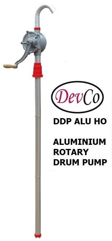Aluminium Rotary Hand Operated Drum Pump DDPALUHO 25 mm