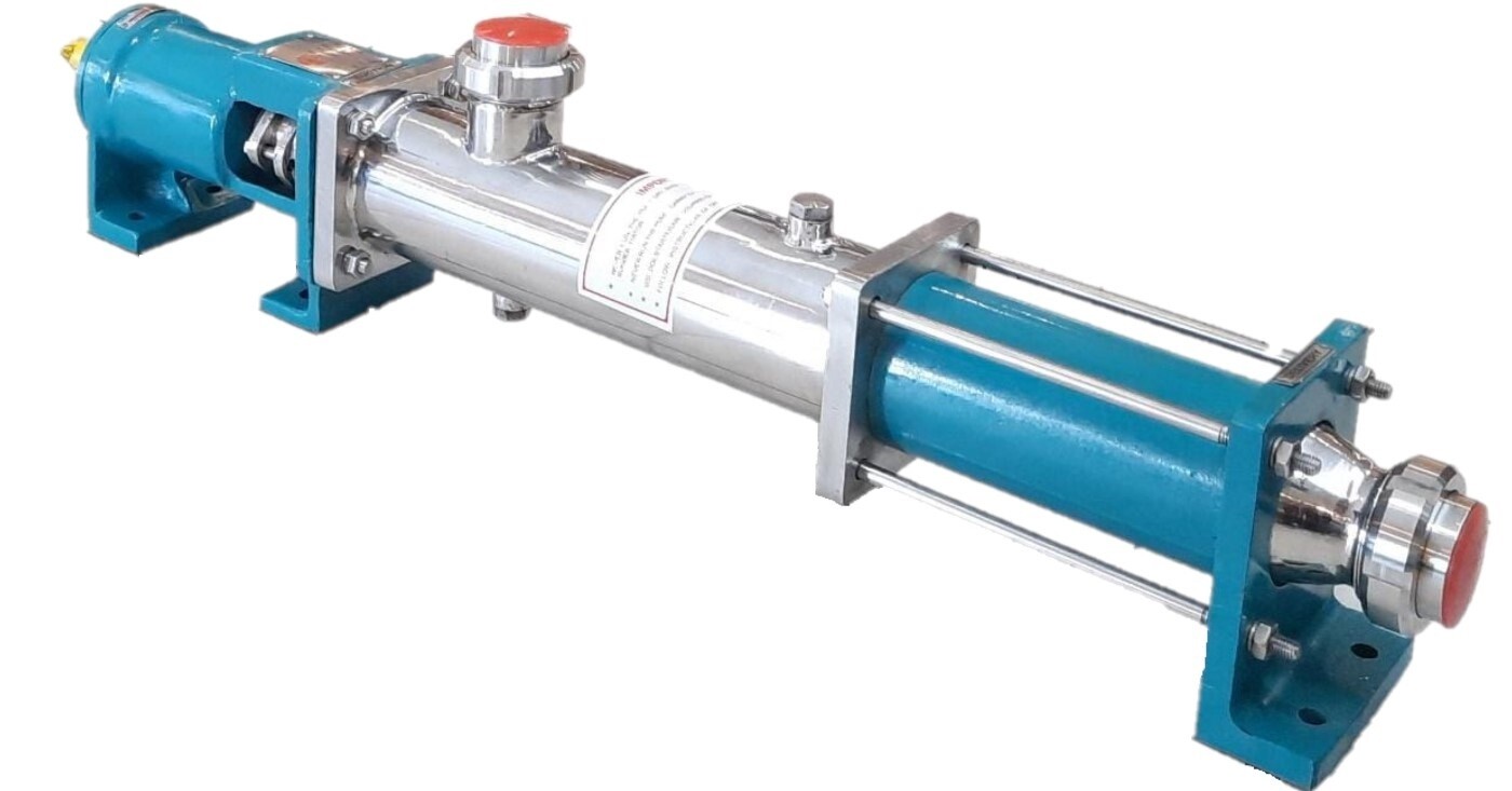 Pompa Ulir CN - SS-316 Hypalon - Single & Double Stage Screw Pump