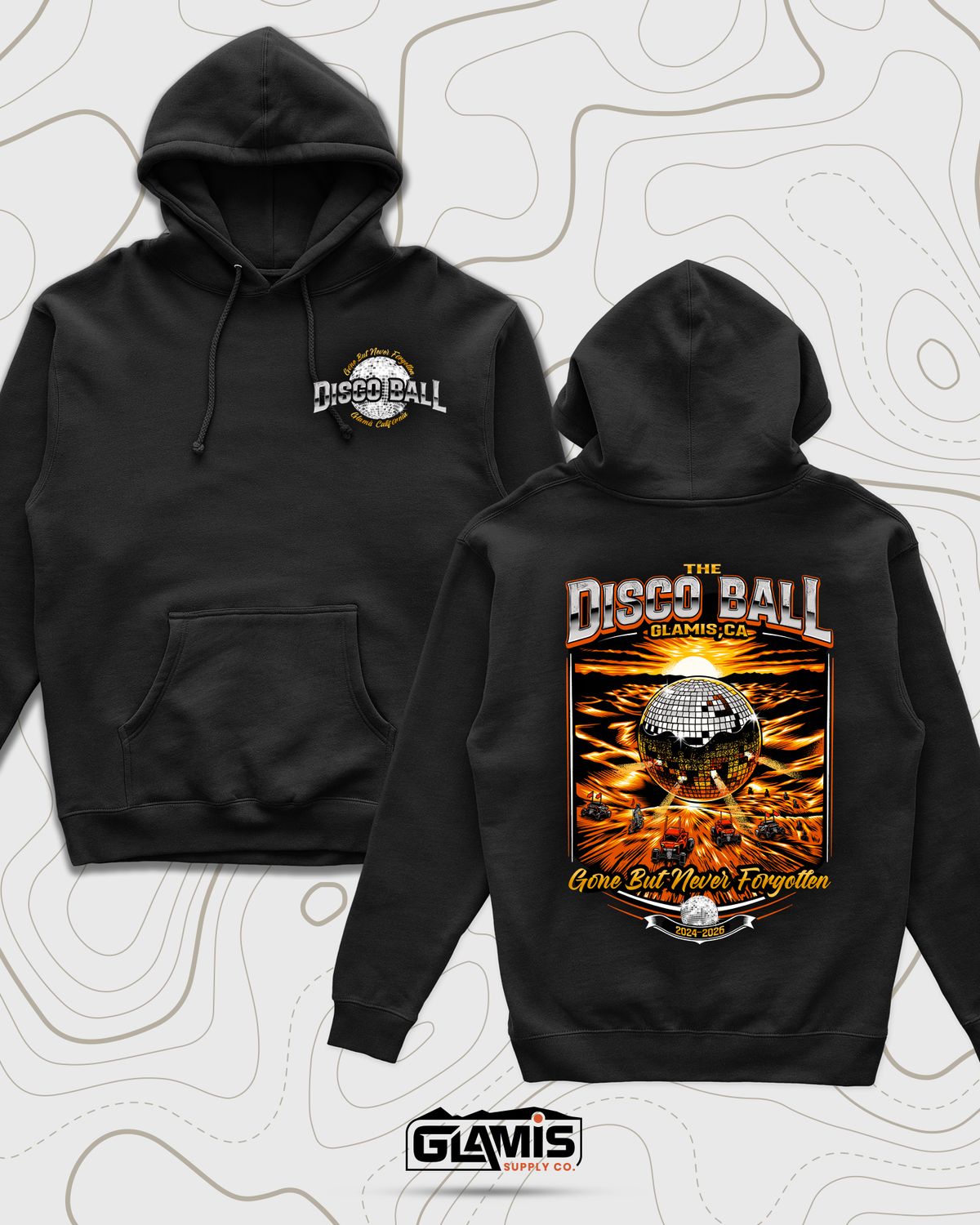 Glamis Disco Ball Hoodie