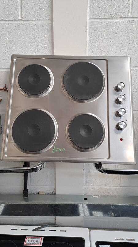 60cm Built In Electric Hob Stainless Steel Brand New