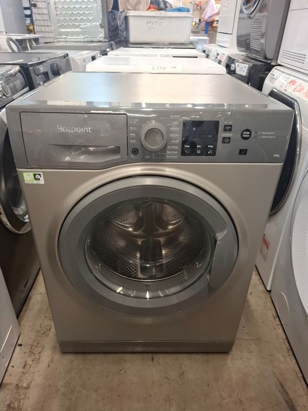 Hotpoint NSWM1043CGGUK 10kg 1400rpm Washing Machine Graphite Grey