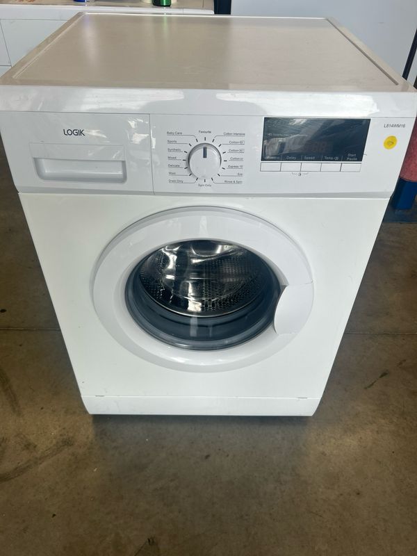 ///Logik L814WM 8kg 1400rpm Washing Machine White