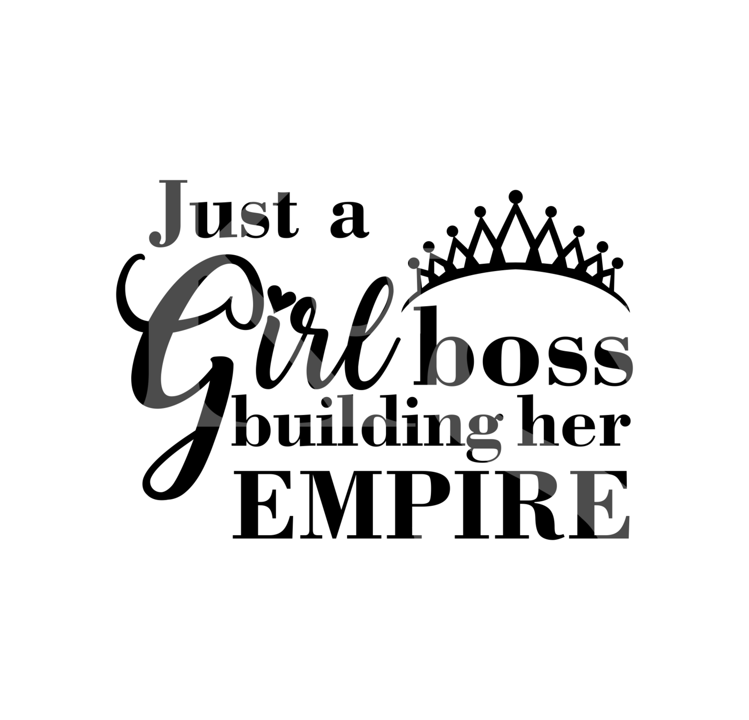 Quote Boss Lady Female Stylish Girl Woman Fabulous SVG PNG JPG Vector ...