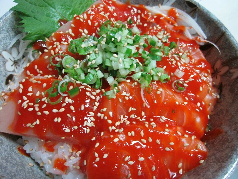 Spicy Tuna & Salmon Don