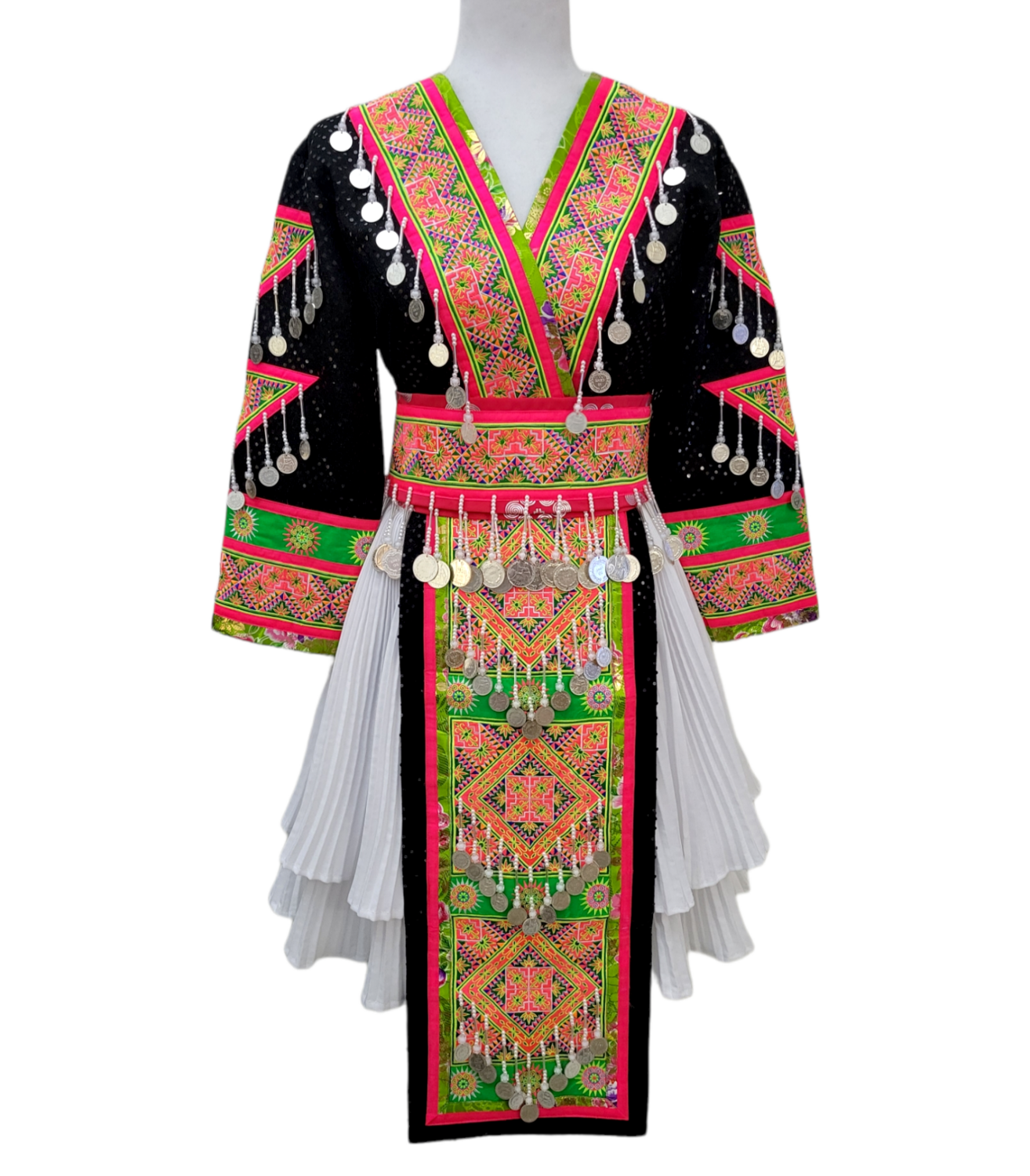 Green Hmong Clothes