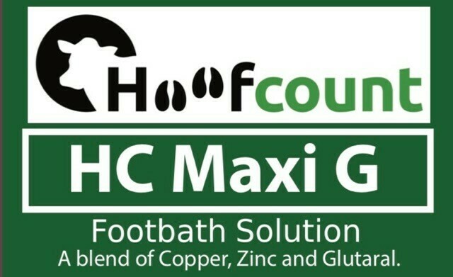 Hoofcount 'Maxi G' Glutaraldehyde Solution- 1000L IBC | Hoofcount
