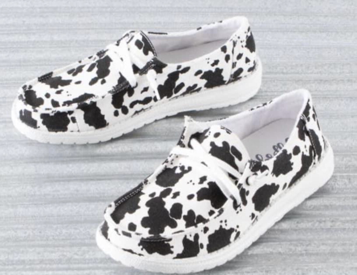 Cow Print Hey Chicks