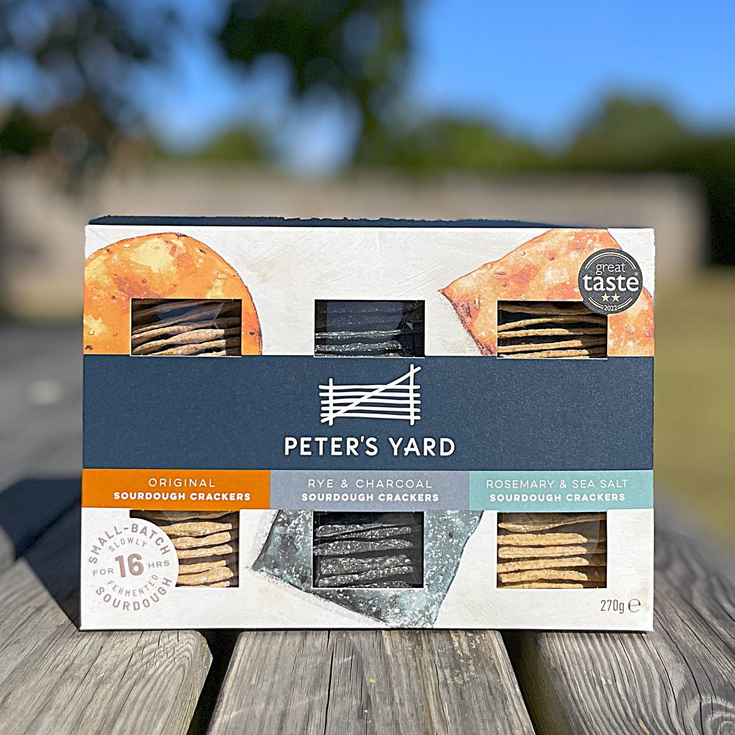 Peter's Yard Selection Box of Crackers | Haywards Butchers & Farmshop