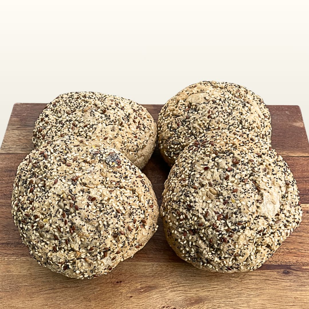 4 x Seeded Multigrain Rolls | Haywards Butchers & Farmshop