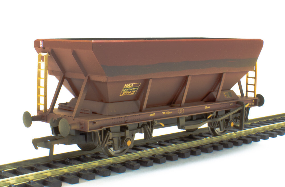 Bachmann 38-005C HSA Hopper Wagon BR Bauxite Weathered
