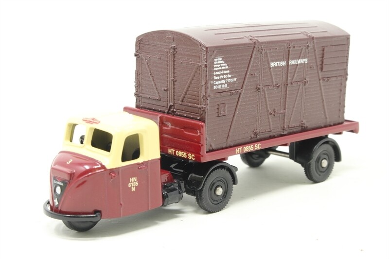 Corgi Trackside Scammell Scarab and container "British Railways"