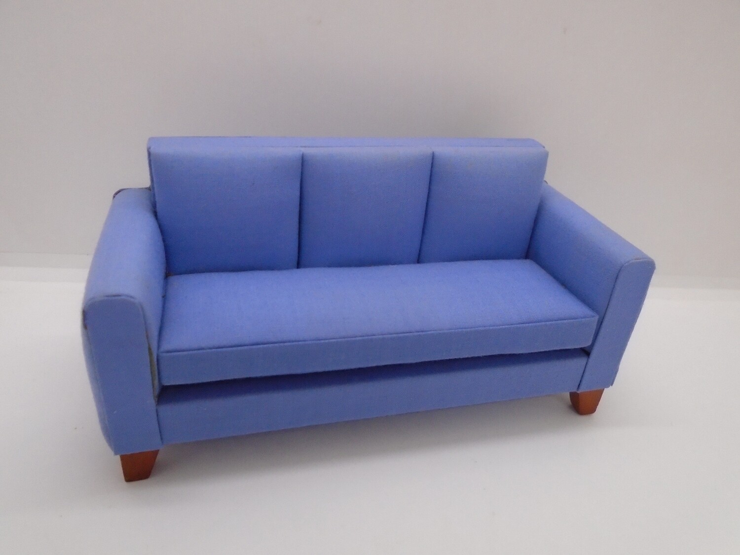 MODERN LIGHT BLUE 3 SEATER SOFA