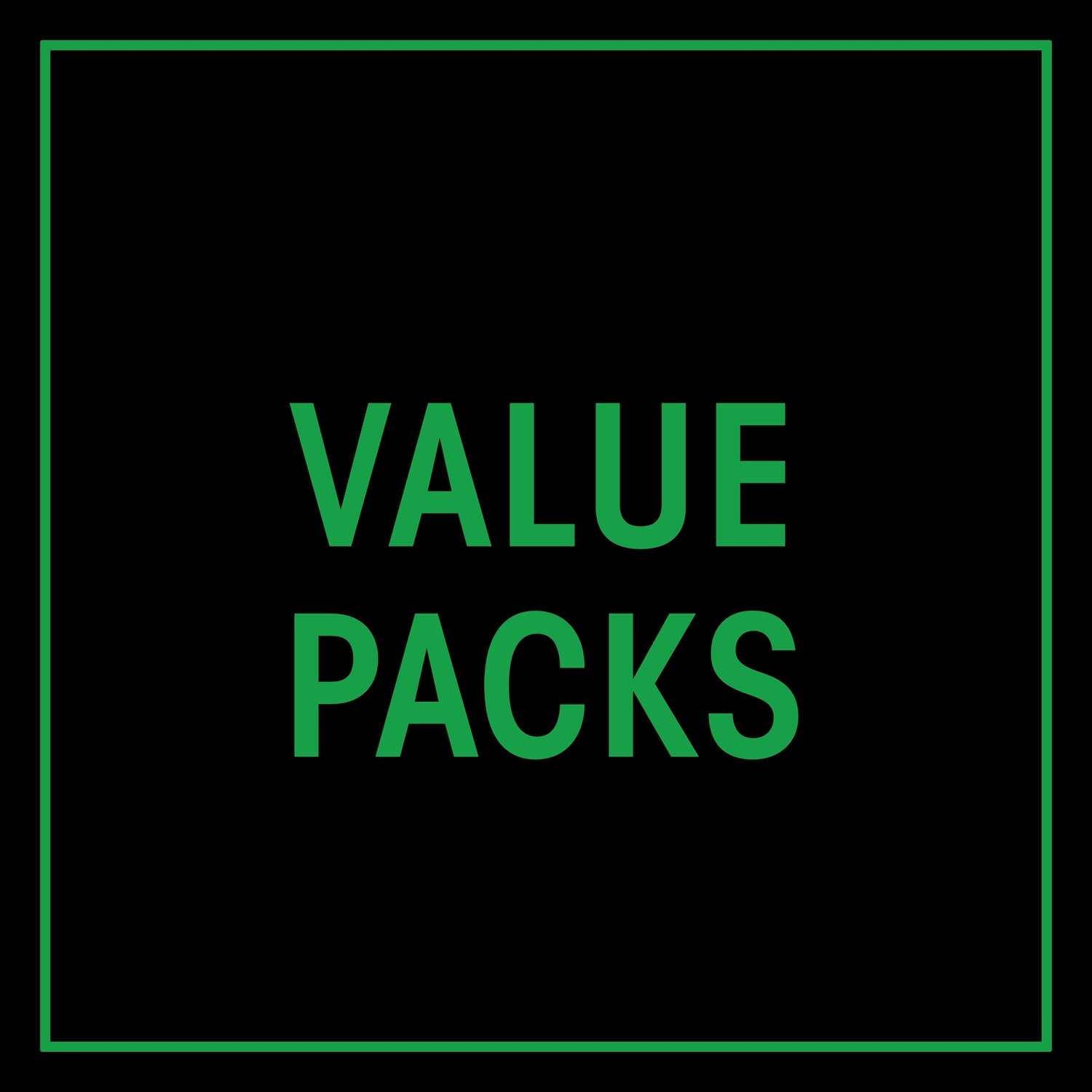 VALUE PACKS