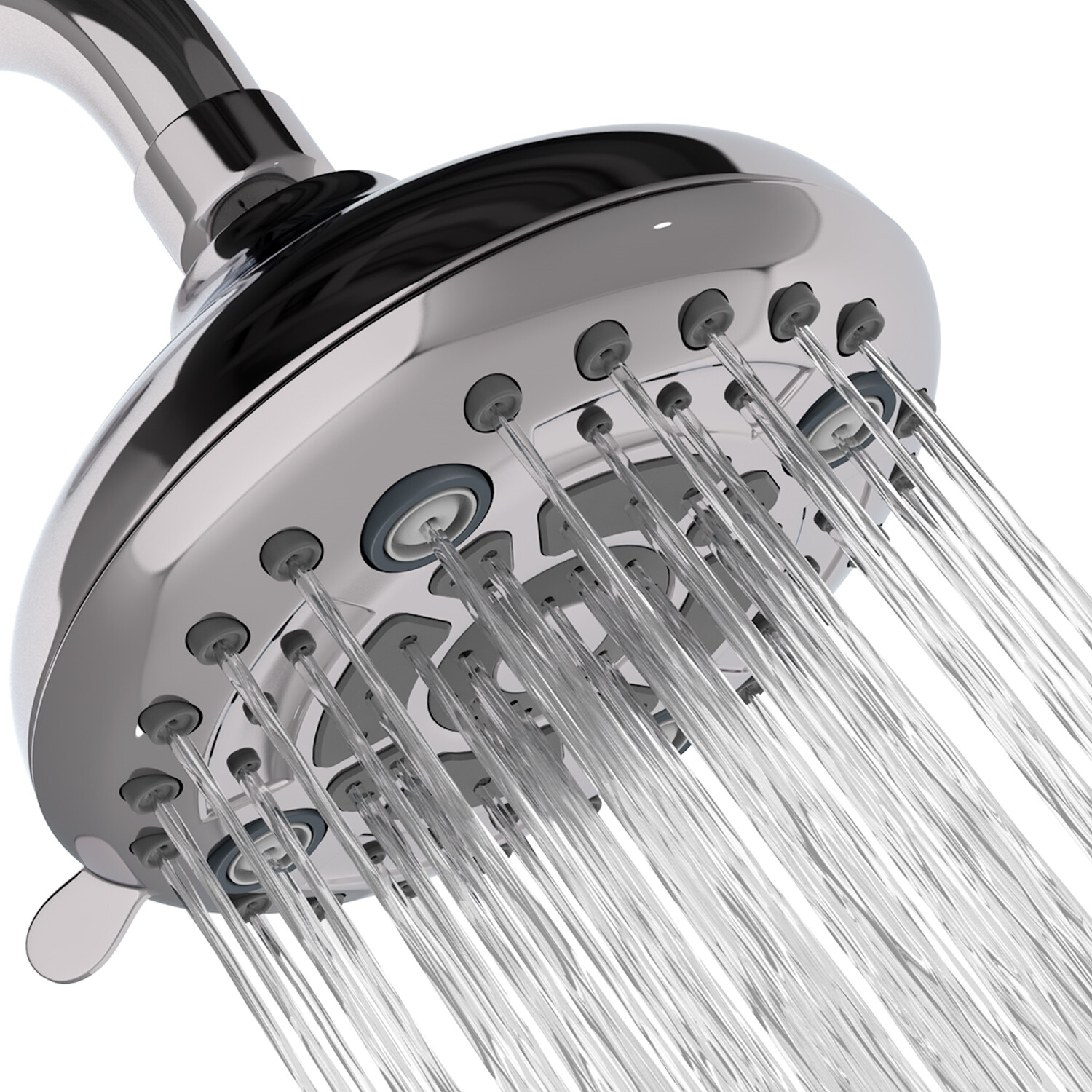 Aqua Earth Fixed Shower Head High Pressure Showerhead 6 Spray Aqua Earth Fixed Shower Head High Pressure Showerhead 6 Spray