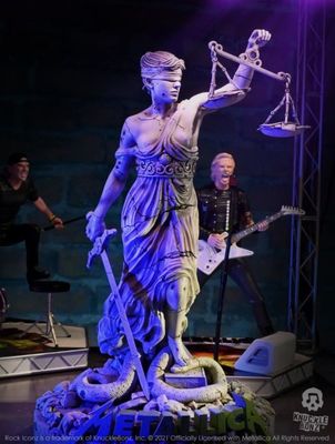 KnuckleBonz Metallica Lady Justice Rock Iconz Statue