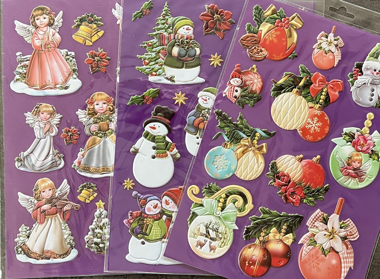 3D Relief Stickers