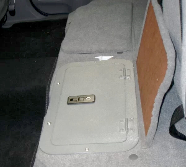 Big Country Under Seat Floor Safe Toyota Hilux Vigo D/C