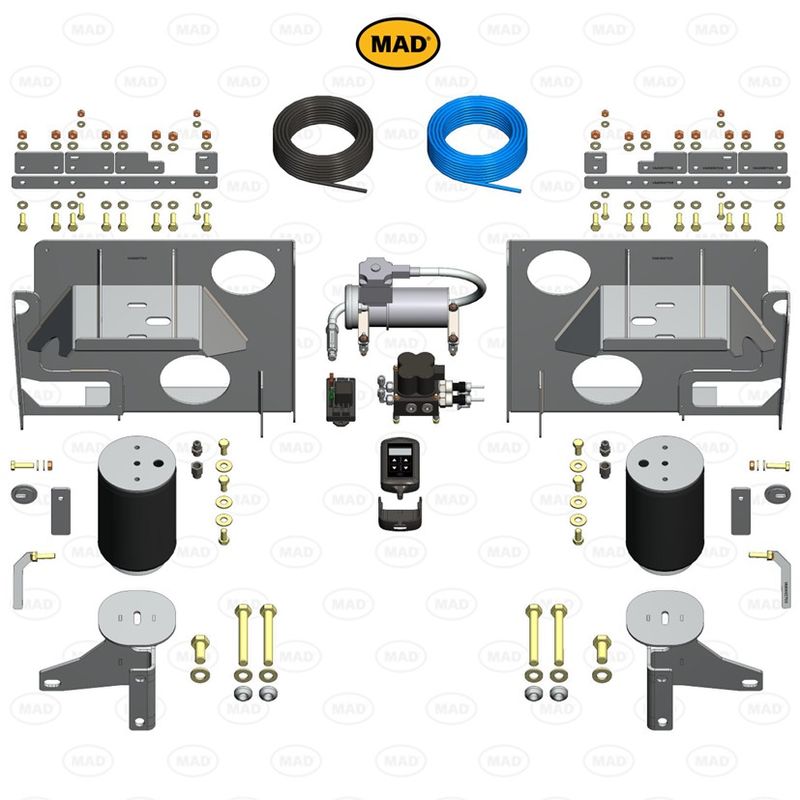 MAD Suspension Air Master Premium MERCEDES-BENZ Sprinter + HYMER SLC ...
