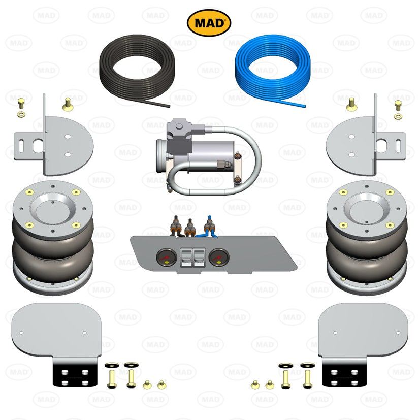 MAD Suspension Air Master Comfort NISSAN Interstar X62B