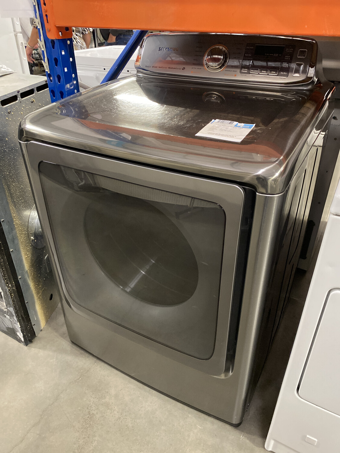 Samsung Steam Dryer Gray