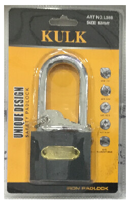 KULK Kington iron Long Padlock 63mm