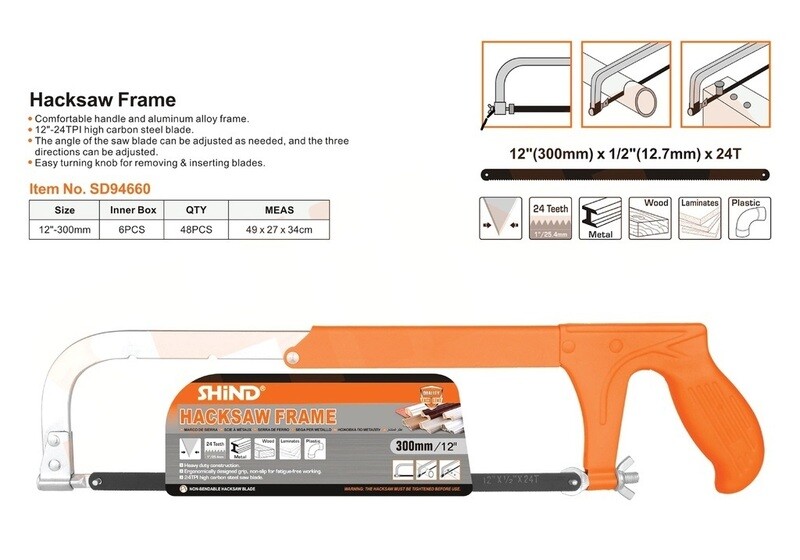 Shind Hack Saw Frame Orange