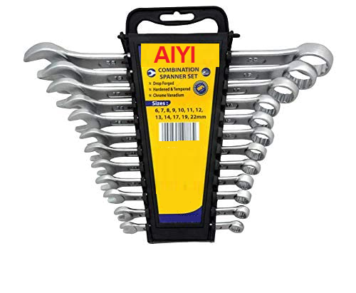 AIYI Normal Spanner Set 12 Pcs 6-32mm