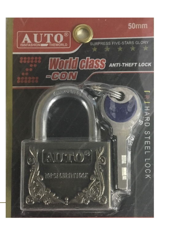 Auto Anti Theft R H/S Padlock 4 keys