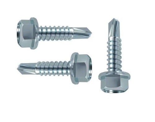 Galvanized Tek Screws 100s