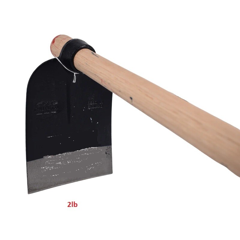 Hoe Head Heavy Duty With Wood Handle 2 LB