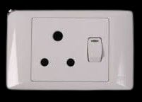 Redisson Single Wall Switch Socket 4x2