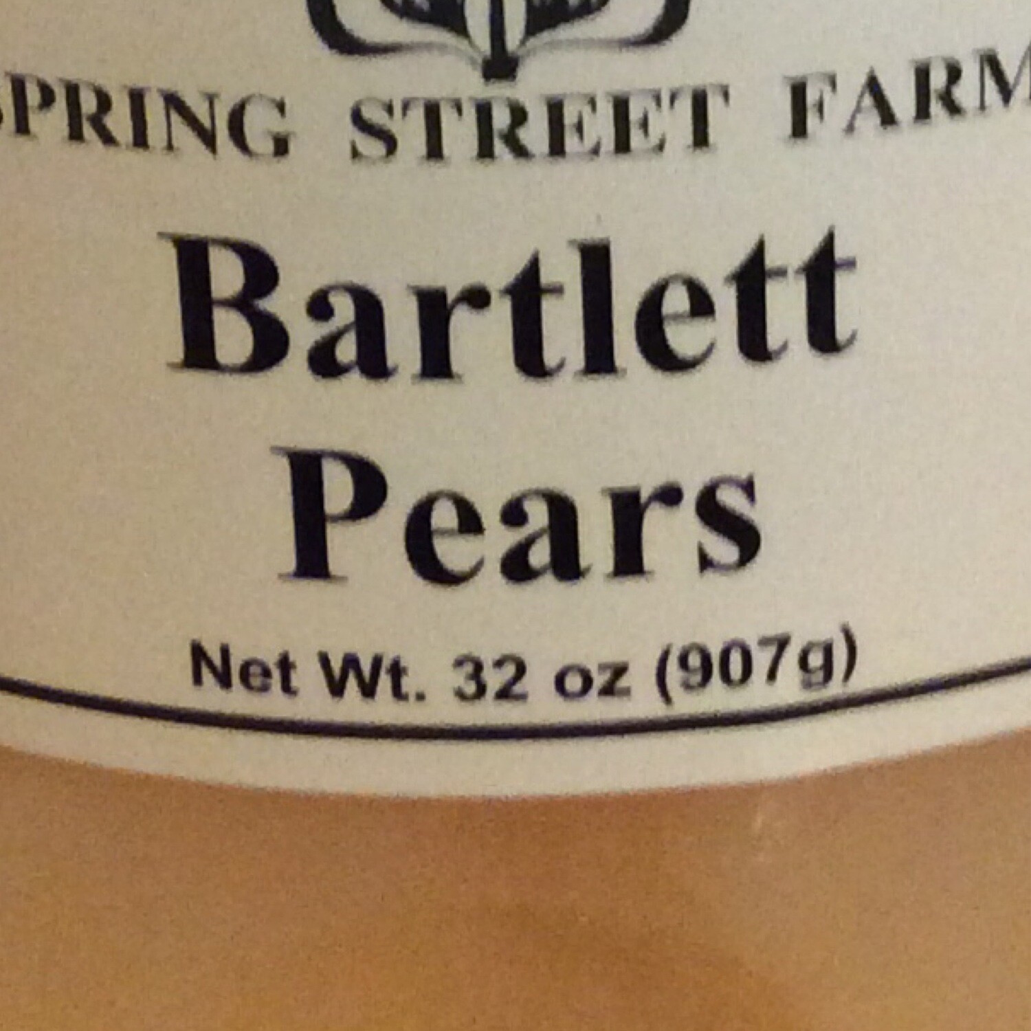Tangerini's Own | Bartlett Pears