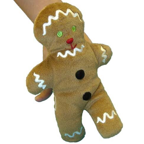 Gingerbread Man Walking Finger Puppet