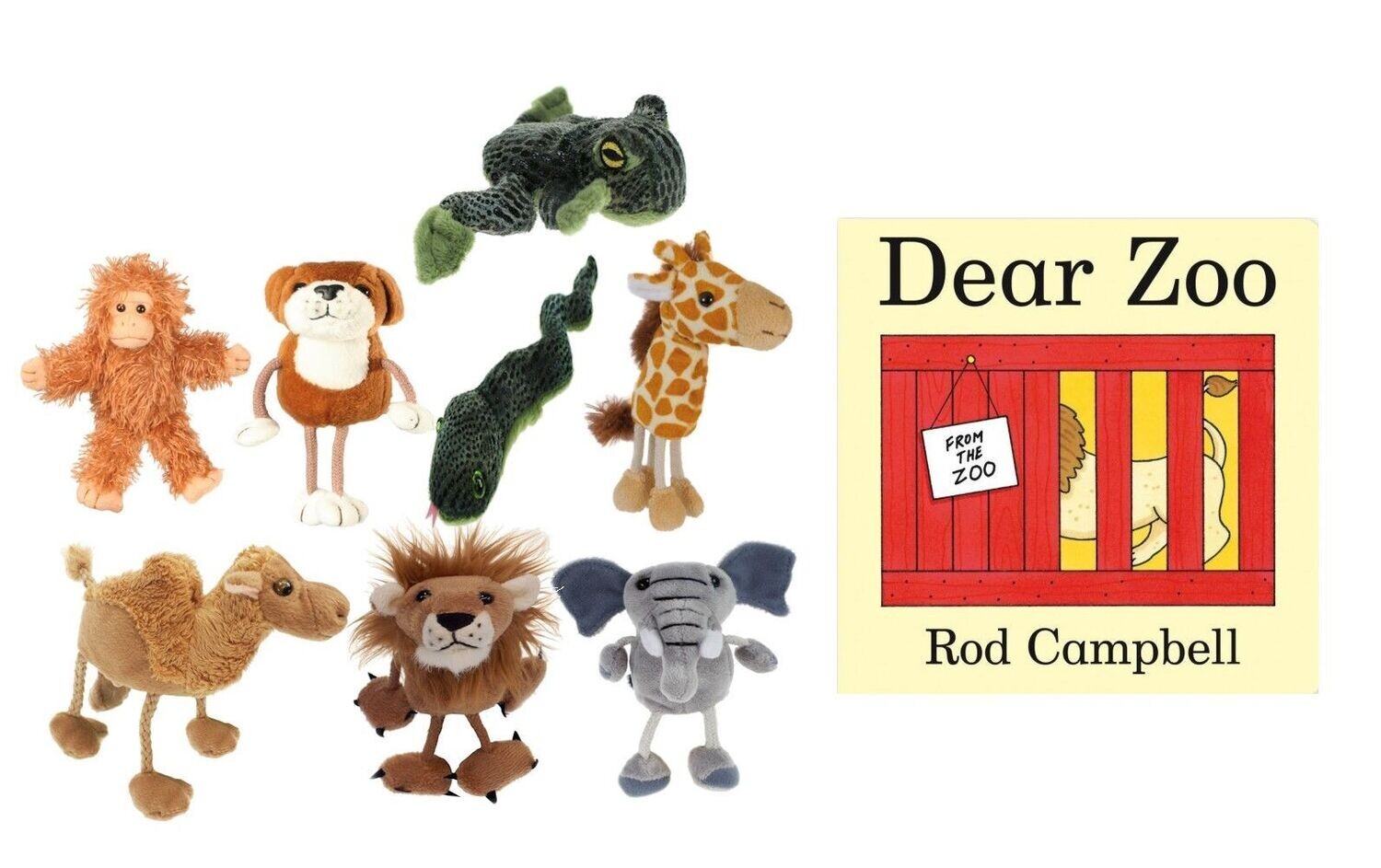 Dear Zoo Puppet Story Sack Bag Book Set Dear Zoo Puppet Story Sack Bag Book Set