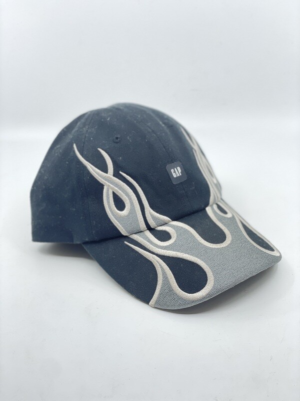 Yeezy Gap Black Flame Hat worn