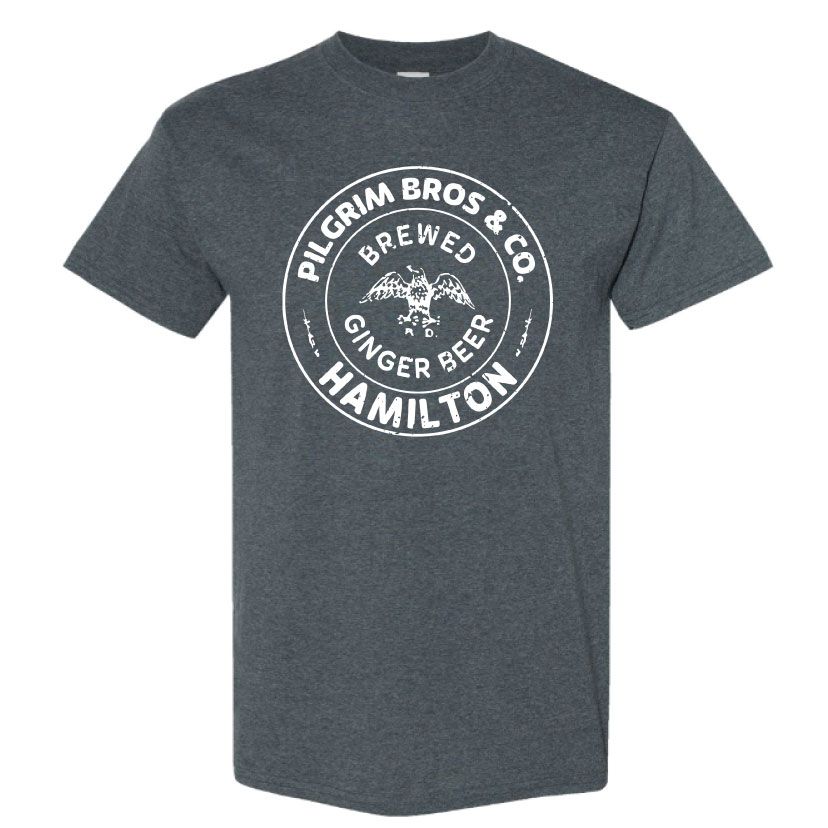 Short Sleeved T-Shirt – Vintage Pilgrim Brothers & Co. Ginger Beer ...