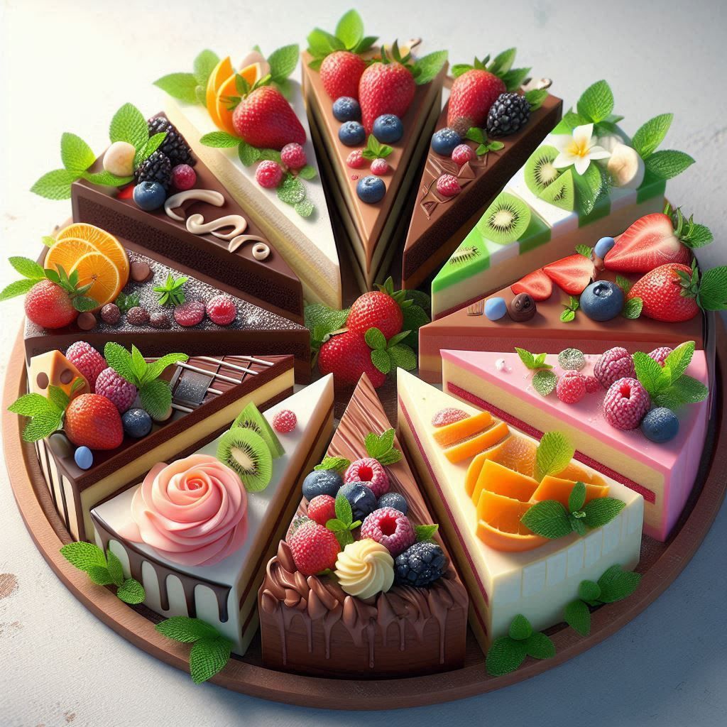 Cake Slices To Collect