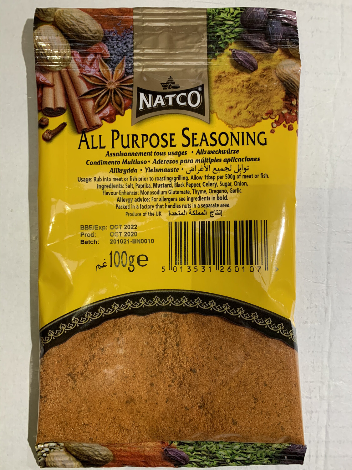 NATCO ALL PURPOSE SEASONING 100GM