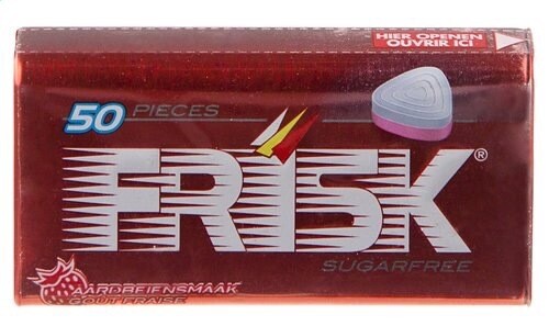FRISK STRAWBERRY SUGARFREE 50 PIECES 35GM