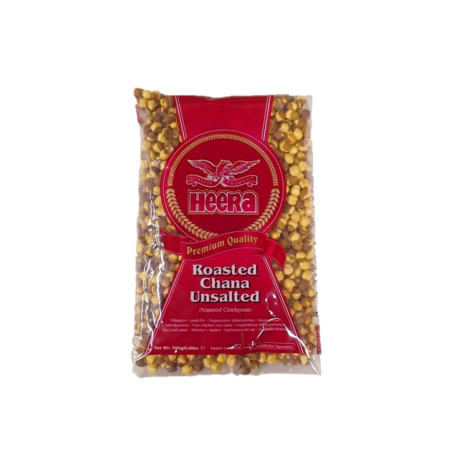 HEERA ROASTED CHANA UNSALTED 300GM