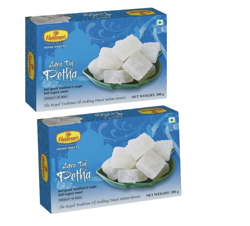 HALDIRAM'S DRY PETHA 350GM X 2 BOXES