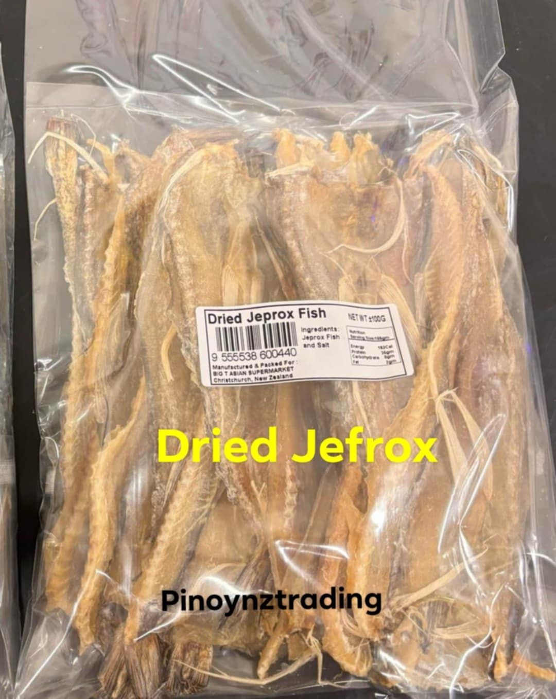 Dried Jeprox fish 100g