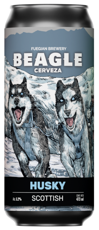 Cerveza Beagle Husky- Scottish Lata x473cc