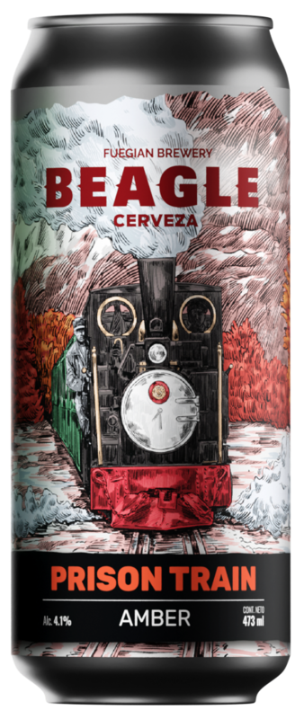 Cerveza Beagle Prison Train- Amber Lata x473cc