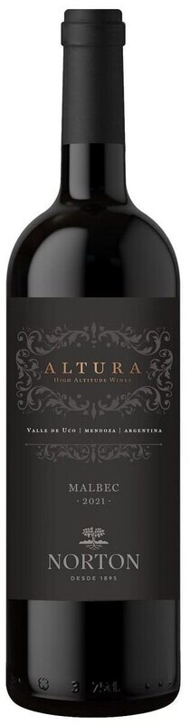 Vino Norton altura malbec x750cc
