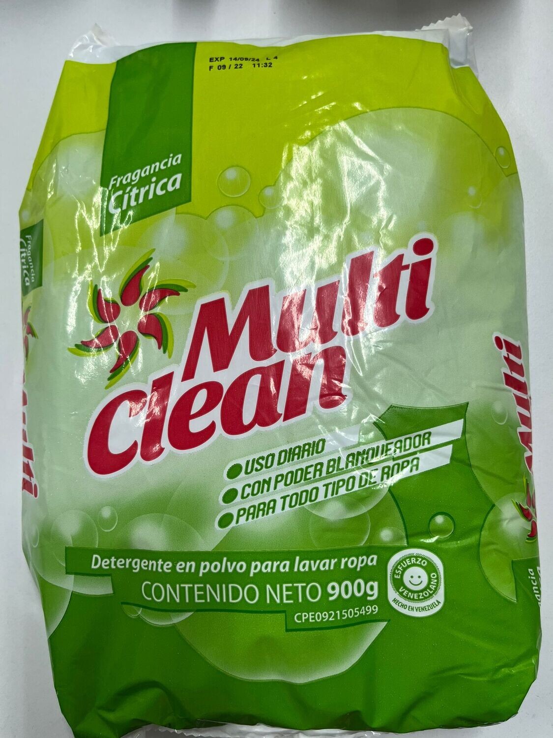 MULTI CLEAN FRAGANCIA CITRICA x 900GR